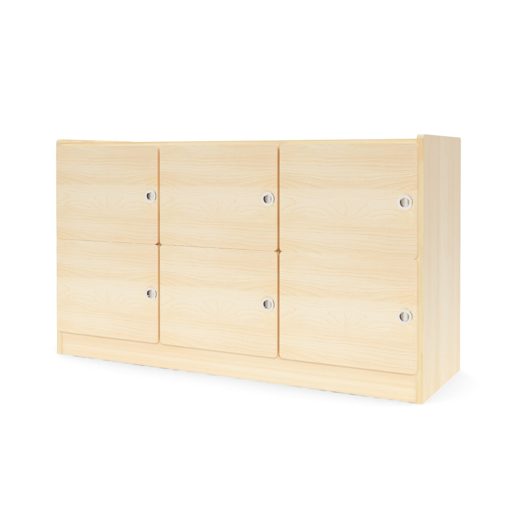 Lage kast 6 deuren - Demeridiaan